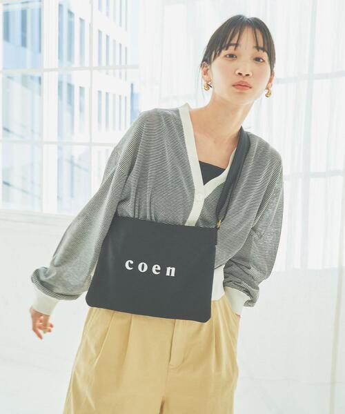 coen（コーエン）の「coenロゴサコッシュ（ショルダーバッグ）」 - WEAR