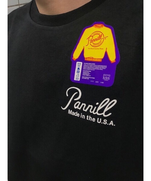 PANNILL（パニール）の「【PANNILL】パニール SHORT SLEEVE PRINTED T-SHIRTS LOGO2（Tシャツ ...