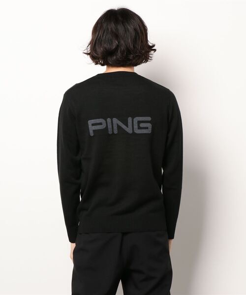 PING（ピン）の「【PING APPAREL】Mr.PING クルーネック ニット プルオーバー (MENS)（ニット/セーター）」 - WEAR