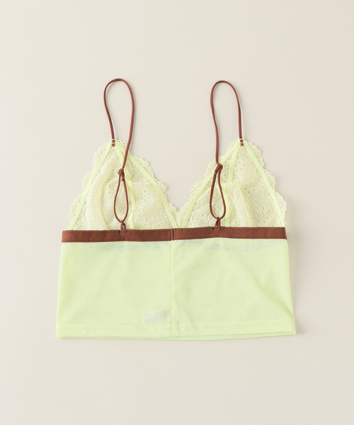 overneath（オーバーニース）の「OVERNEATH Bra043 レース X ネット：ブラ（ブラジャー）」 - WEAR