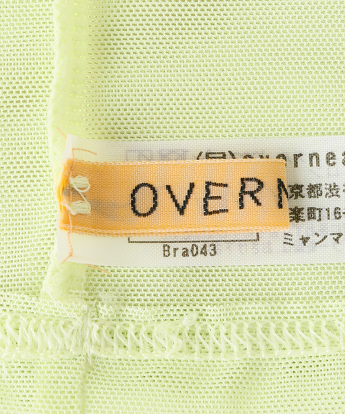 overneath（オーバーニース）の「OVERNEATH Bra043 レース X ネット：ブラ（ブラジャー）」 - WEAR