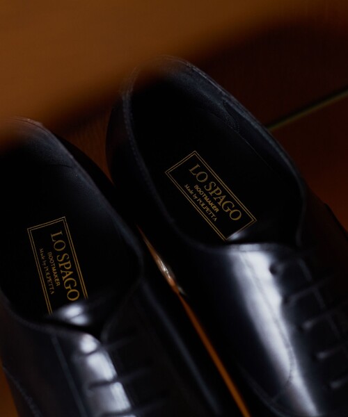 SHIPS別注】Lo spago: パンチド キャップトゥ シューズ（その他