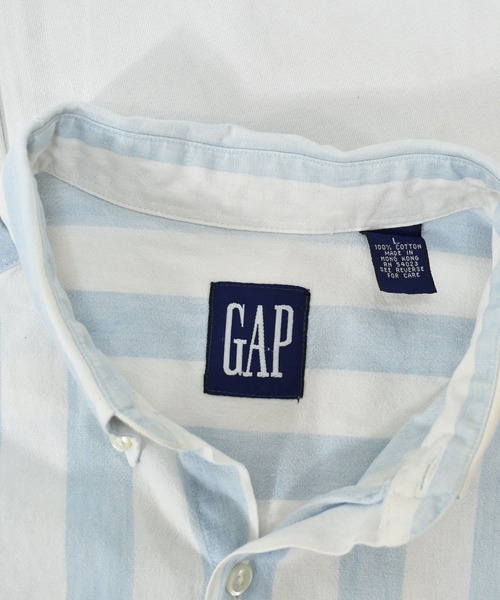 GAP（ギャップ）の「【ヴィンテージ古着】90's GAP/ギャップ ''old gap'' ストライプ柄 ボタンダウンシャツ（シャツ/ブラウス）」 - WEAR