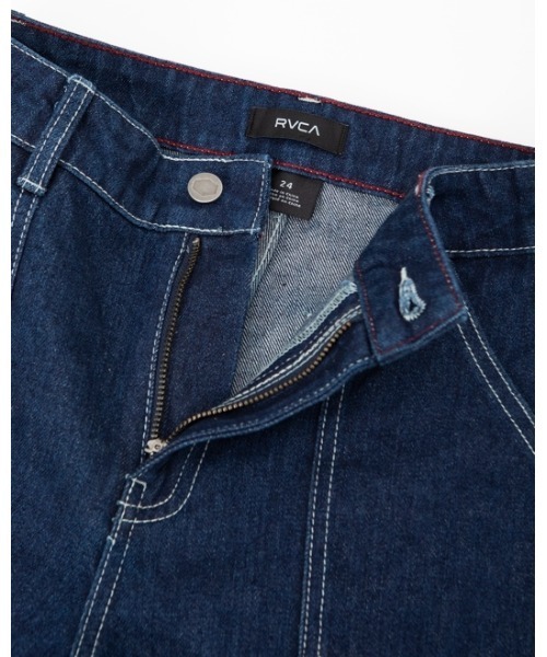 RVCA（ルーカ）の「RVCA レディース RECESSION DENIM PANT デニムパンツ【2022年秋冬モデル】/ルーカボトムス ...