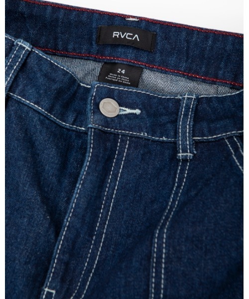 RVCA（ルーカ）の「RVCA レディース RECESSION DENIM PANT デニムパンツ【2022年秋冬モデル】/ルーカボトムス ...