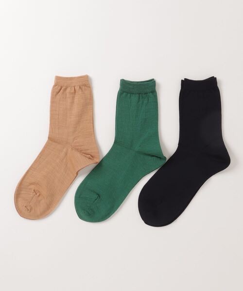 babaco（ババコ）の「babaco 3 Pairs Of Colors（ソックス/靴下）」 - WEAR