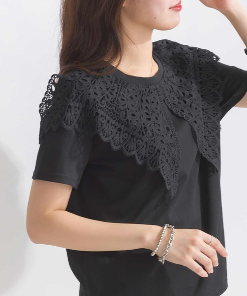 PICCIN（ピッチン）の「【WEB限定】ビッグカラー天竺Tシャツ（Tシャツ/カットソー）」 - WEAR