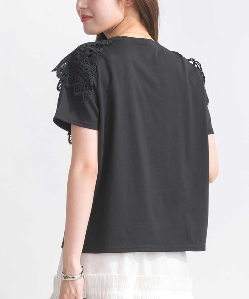 PICCIN（ピッチン）の「【WEB限定】ビッグカラー天竺Tシャツ（Tシャツ/カットソー）」 - WEAR