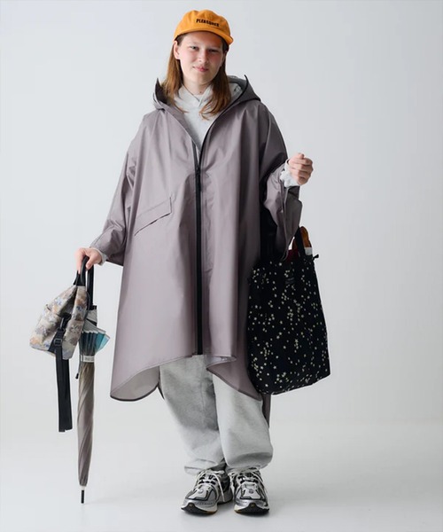 KiU（キウ）の「【KiU】キウ レインポンチョ-2ND K405（レインコート/ポンチョ）」 - WEAR