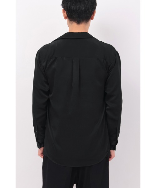 TORNADO MART∴ピーチフォギーサテンオーバーシャツ（シャツ/ブラウス