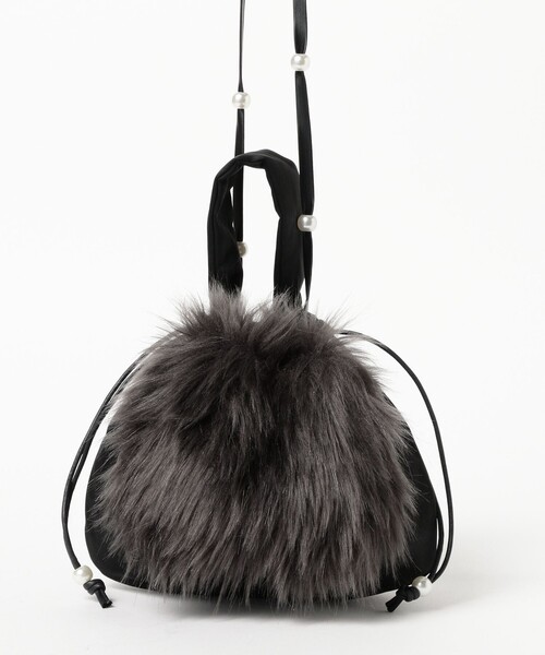 Ray BEAMS（レイビームス）の「COTTABAL / POM FUR Ssize（ショルダーバッグ）」 - WEAR