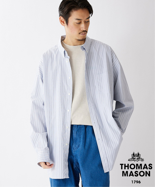THOMAS MASON（トーマス メイソン）の「【THOMAS MASON/トーマス メイソン】 FAT ボタンダウンシャツ（シャツ/ブラウス）」 - WEAR