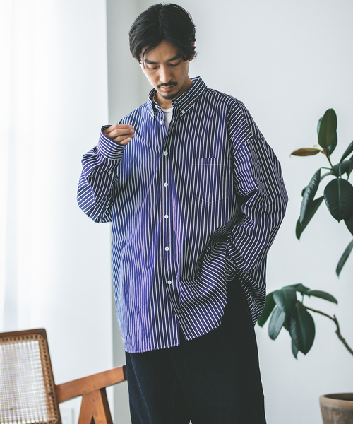 THOMAS MASON（トーマス メイソン）の「【THOMAS MASON/トーマス メイソン】 FAT ボタンダウンシャツ（シャツ ...