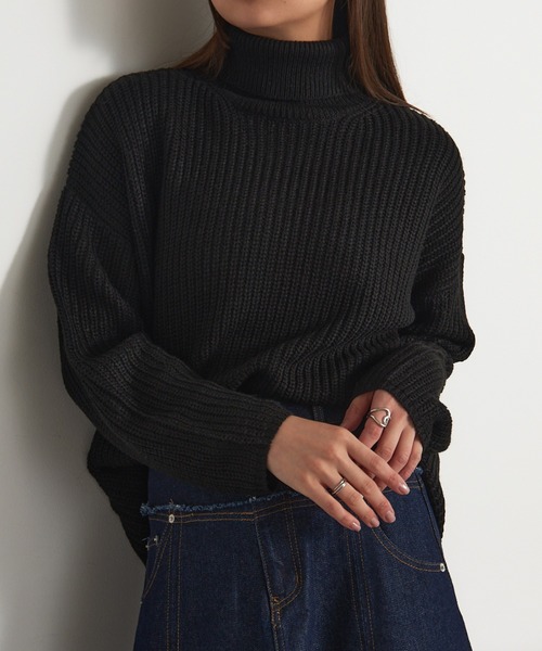 SETUP7（セットアップセブン）の「【SETUP7】畦編みタートルニット GLR（ニット/セーター）」 - WEAR