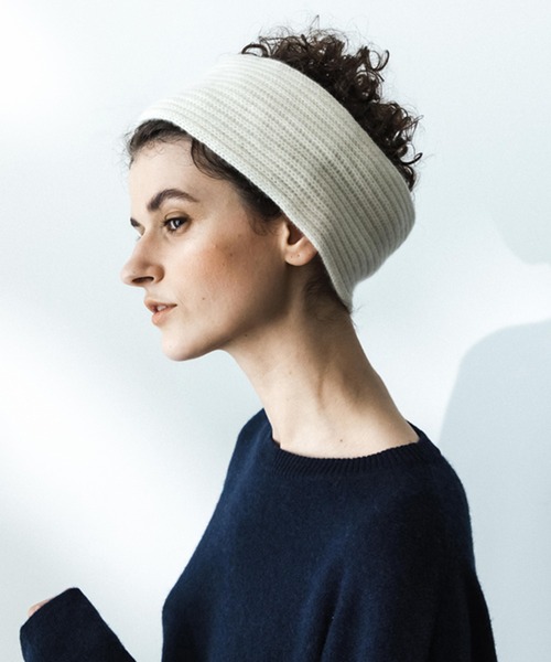 DONGLI（ドンリー）の「【DONGLI】ORGANIC CASHMERE HEADBAND（ヘアバンド）」 - WEAR