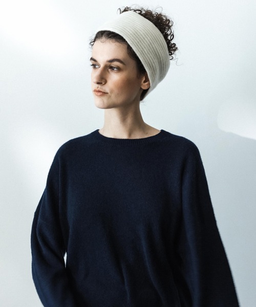 DONGLI（ドンリー）の「【DONGLI】ORGANIC CASHMERE HEADBAND（ヘアバンド）」 - WEAR