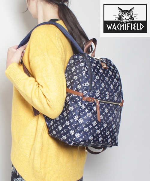 わちふぃーるど（ワチフィールド）の「【わちふぃーるど】WACHIFIELD 猫のダヤン 軽撥水加工 バックパック リュック WTSK-05（バックパック/リュック）」 - WEAR