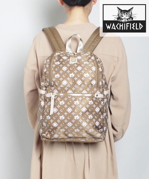 わちふぃーるど（ワチフィールド）の「【わちふぃーるど】WACHIFIELD 猫のダヤン 軽撥水加工 バックパック リュック WTSK-05（バックパック/リュック）」 - WEAR