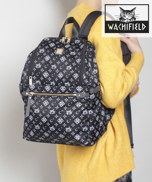 【わちふぃーるど】WACHIFIELD 猫のダヤン 軽撥水加工 バックパック リュック WTSK-05（バックパック/リュック）｜わちふぃーるど（ワチフィールド）のファッション通販 ...
