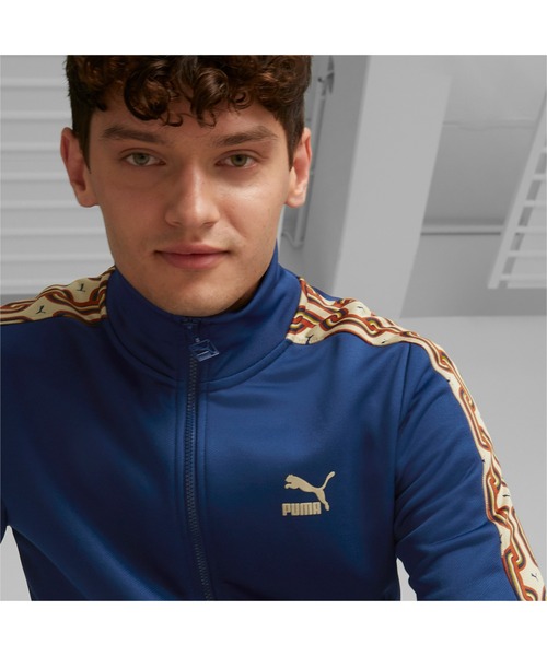 PUMA（プーマ）の「PUMA プーマ メンズ T7 70S サイケデリック トラック ジャケット（ブルゾン）」 - WEAR