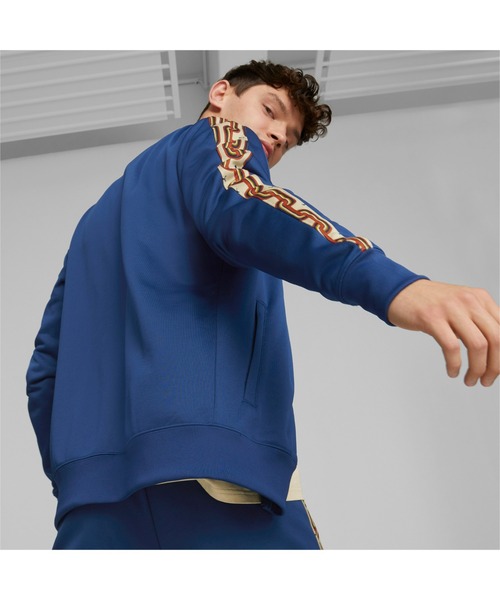 PUMA（プーマ）の「PUMA プーマ メンズ T7 70S サイケデリック トラック ジャケット（ブルゾン）」 - WEAR