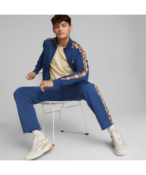 PUMA（プーマ）の「PUMA プーマ メンズ T7 70S サイケデリック トラック ジャケット（ブルゾン）」 - WEAR