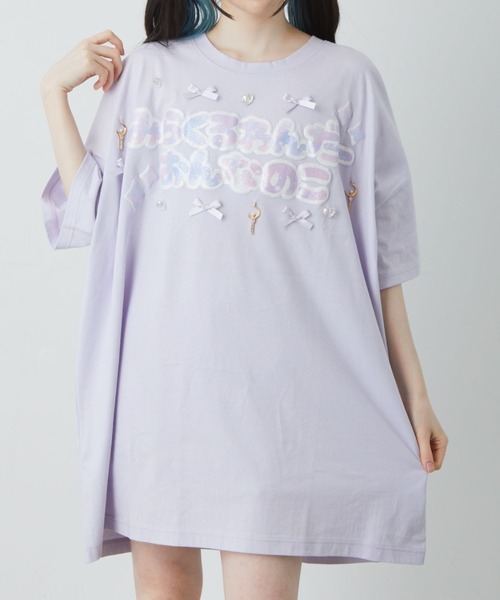 Ank Rouge（アンクルージュ）の「みらくるわんだーおんなのこBigTe（Tシャツ/カットソー）」 - WEAR