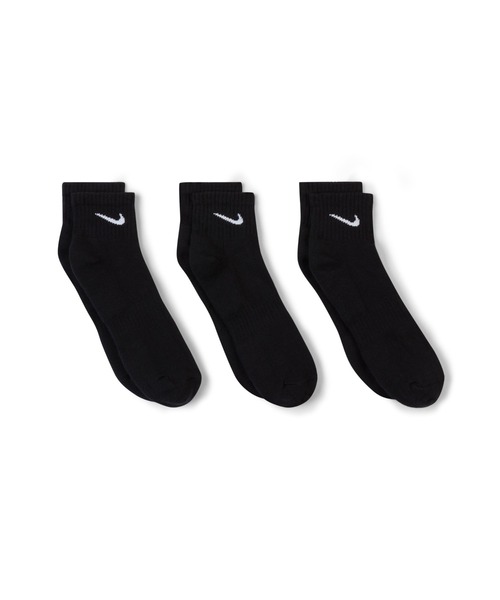 NIKE（ナイキ）の「ナイキ エブリデイ クッション アンクル トレーニングソックス (3足) / Nike Everyday ...