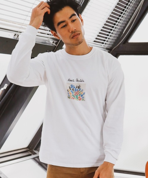 BAYFLOW（ベイフロー）の「【Gallery by BAYFLOW】ART TEE L/S（Tシャツ/カットソー）」 - WEAR