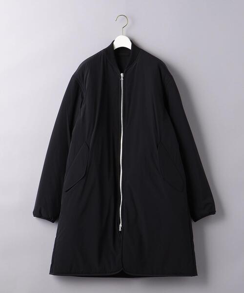 HLAM（ラム）の「＜hLam＞ ジップ ノーカラー ロングコート（その他アウター）」 - WEAR