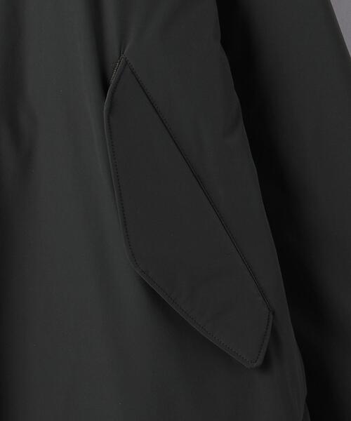 HLAM（ラム）の「＜hLam＞ ジップ ノーカラー ロングコート（その他アウター）」 - WEAR