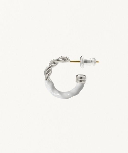 FORSOMEONE（フォーサムワン）の「FORSOMEONE TWIST FRENCH CRULLER SV（ピアス（両耳用））」 - WEAR