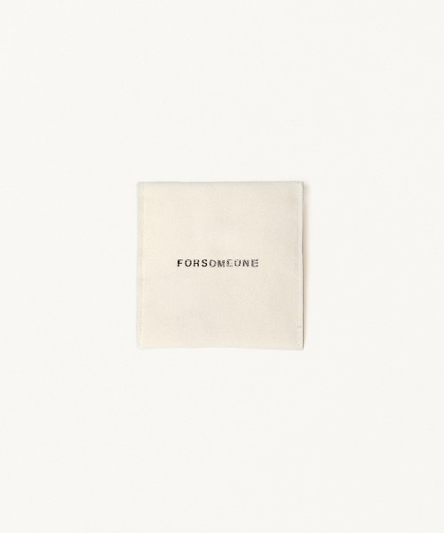 FORSOMEONE（フォーサムワン）の「FORSOMEONE TWIST FRENCH CRULLER SV（ピアス（両耳用））」 - WEAR