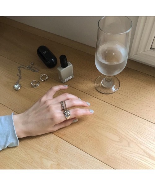 PRIMP（プリンプ）の「silver heart set ring（リング）」 - WEAR