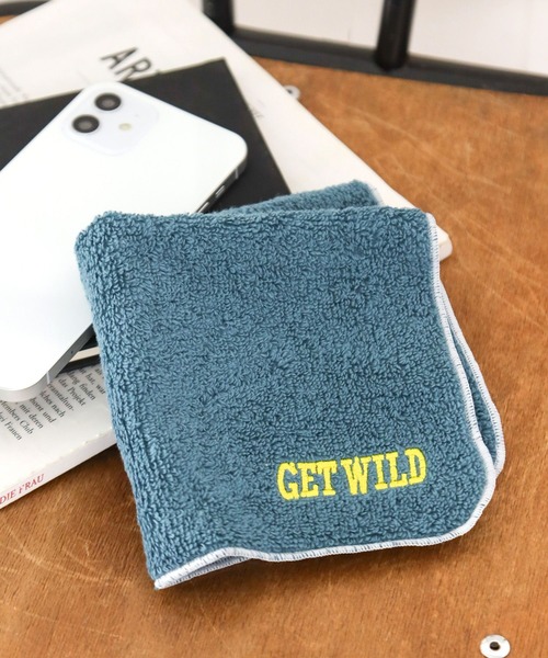 BAYFLOW（ベイフロー）の「BF TYPOハンカチタオル25.5×25.5（ハンカチ/ハンドタオル）」 - WEAR