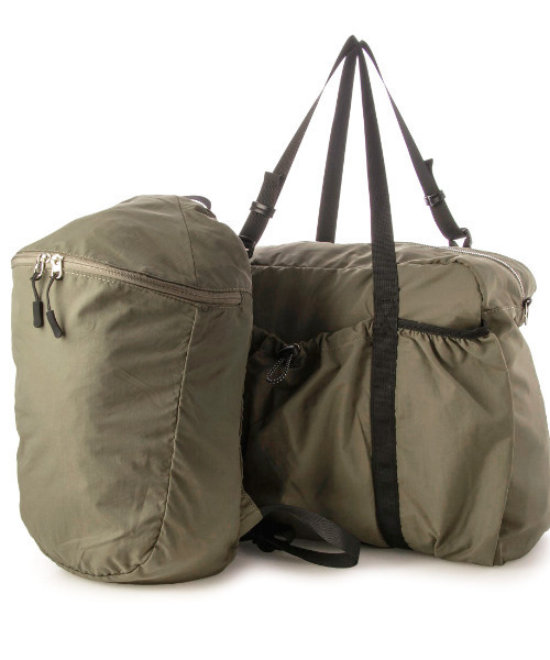 cache cache（カシュ カシュ）の「カシュカシュ cachecache / ナイロンリュックセットトラベルボストンバッグ（ボストンバッグ）」 - WEAR