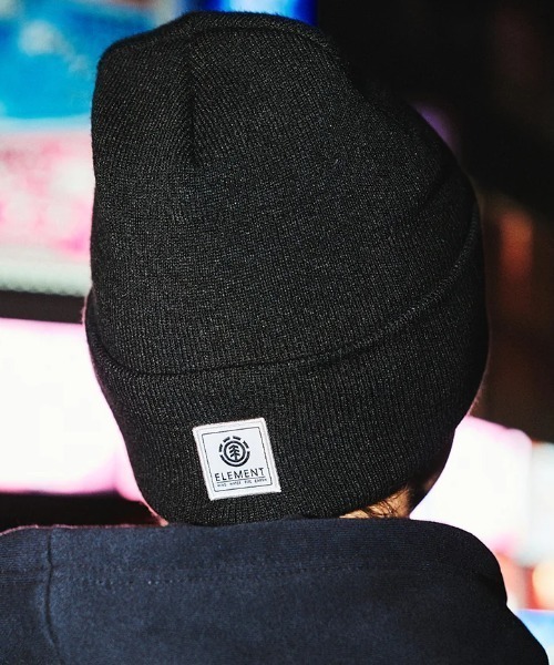 ELEMENT（エレメント）の「ELEMENT メンズ DUSK CLASSIC BEANIE ビーニー/エレメントロゴワッペンビーニー ...