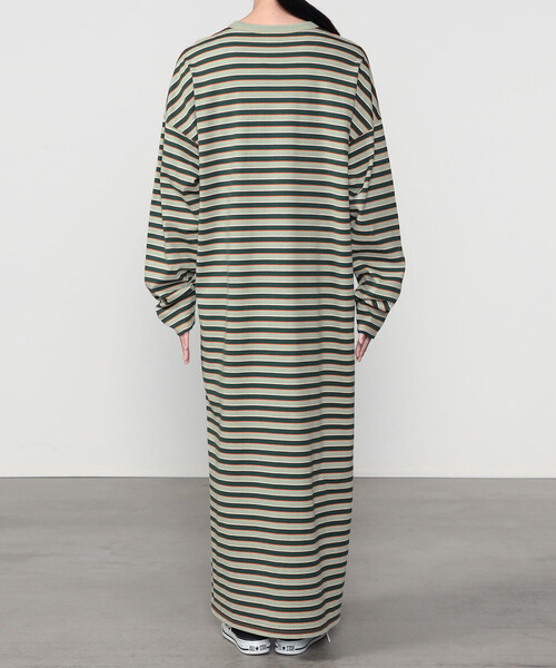 THE SHINZONE（ザ シンゾーン）の「THE SHINZONE | MULTI BORDER DRESS WOMEN（ワンピース）」 - WEAR
