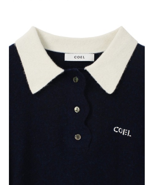 セール】スカラップポロニット（ポロシャツ）｜COEL（コエル）の