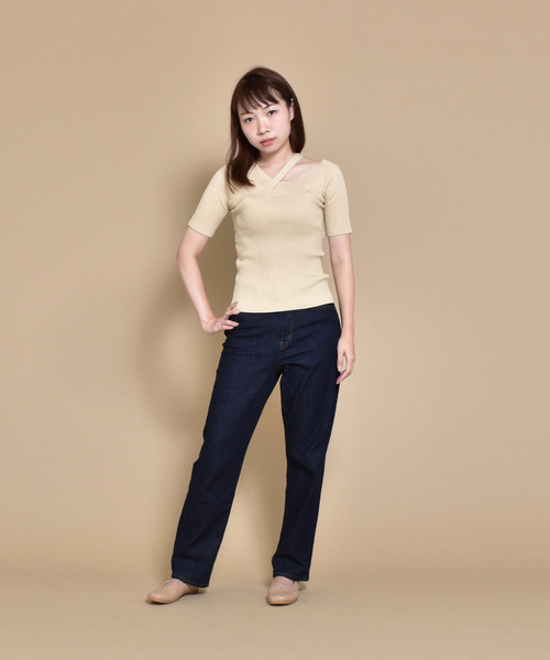 SVEC（シュベック）の「スクエアトゥ Vカット フラットシューズ , バブーシュ パンプス SVEC / シュベック（パンプス）」 - WEAR