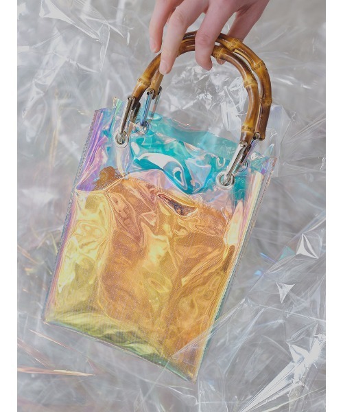 AMERI（アメリ）の「MEDI AURORA CLEAR BAG（ハンドバッグ）」 - WEAR