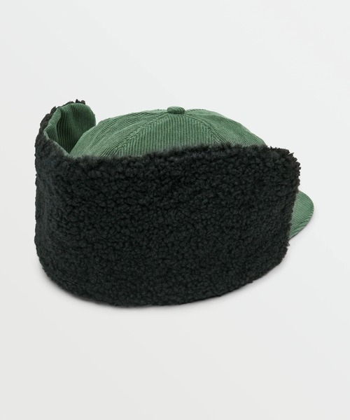 VOLCOM（ボルコム）の「【VOLCOM/ボルコム】Lib Stone Legacy Flap Hat /ロゴコーデュロイフライトキャップ ...