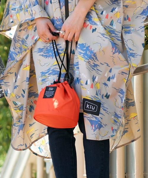 KiU（キウ）の「【KiU/キウ】300D DRAWSTRING BAG（ショルダーバッグ）」 - WEAR