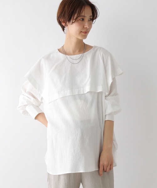 LEPSIM（レプシィム）の「マタニティ／2WAYカラーブラウス 191532（シャツ/ブラウス）」 - WEAR