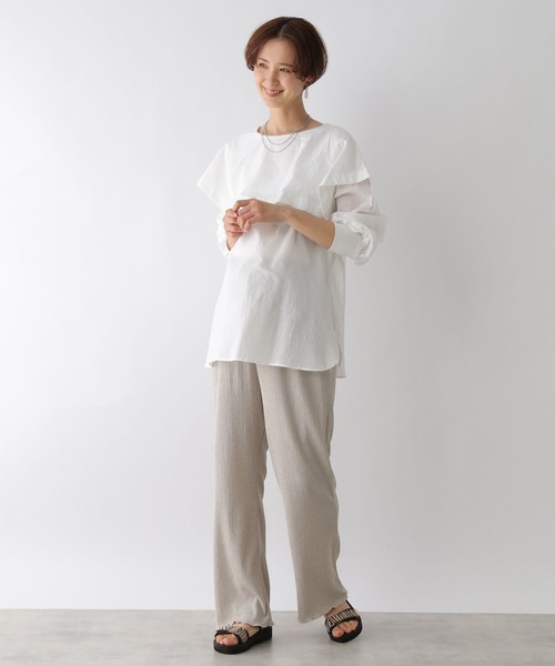 LEPSIM（レプシィム）の「マタニティ／2WAYカラーブラウス 191532（シャツ/ブラウス）」 - WEAR