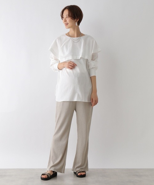 LEPSIM（レプシィム）の「マタニティ／2WAYカラーブラウス 191532（シャツ/ブラウス）」 - WEAR