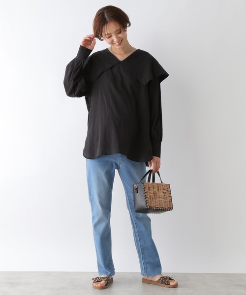 LEPSIM（レプシィム）の「マタニティ／2WAYカラーブラウス 191532（シャツ/ブラウス）」 - WEAR