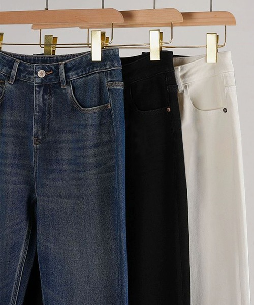 セール】フレアデニムパンツ（デニムパンツ）｜DECADE CLASSIC