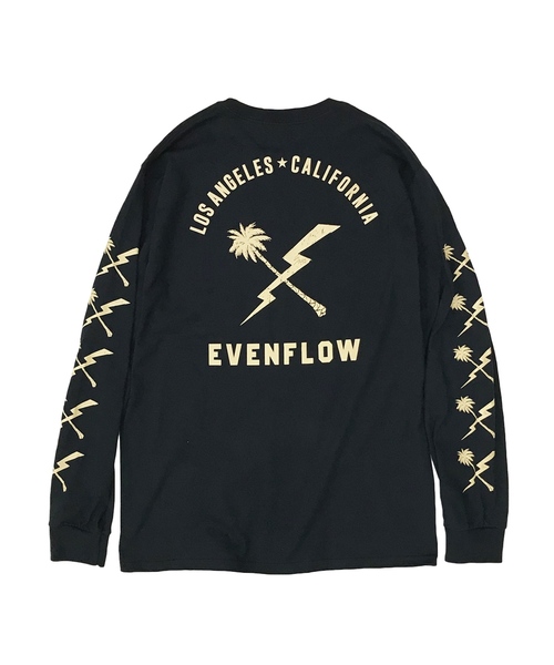 EVENFLOW（イーブンフロー）の「evenflow イーブンフロウ/ クロスロゴ プリント長袖Tシャツ CROSS LOGO L/S ...