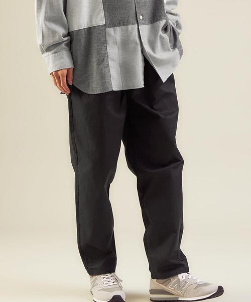 green label relaxing（グリーンレーベルリラクシング）の「＜GLR/ lab＞60/3 チノクロス イージー トラウザーズ ...